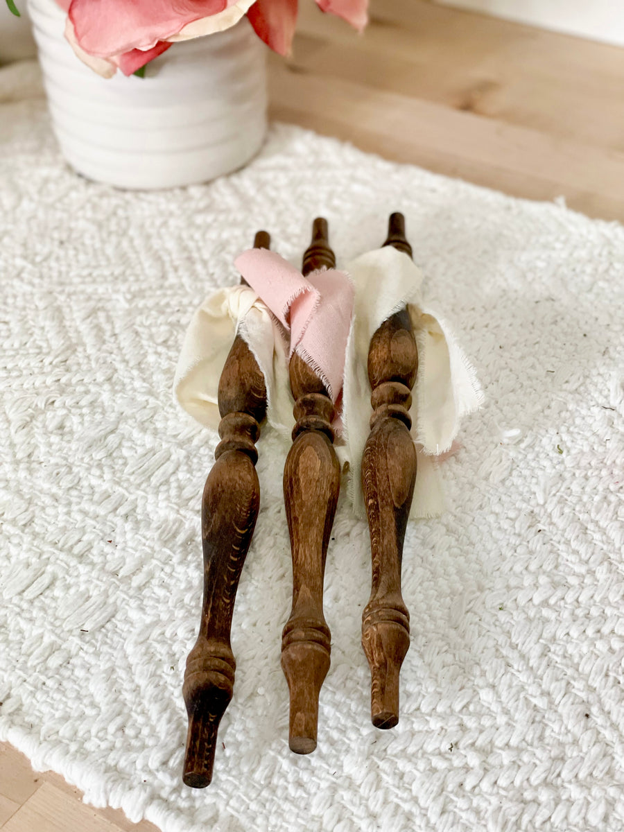 Wood Spindles with Ribbon – Birch Lane by Jennifer