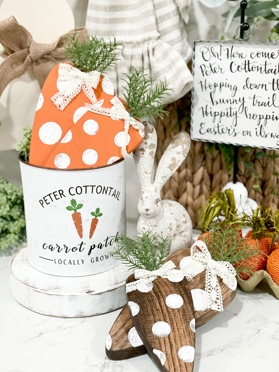 Peter Cottontail Bucket – Birch Lane by Jennifer