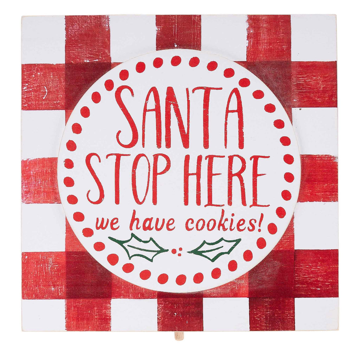 Santa Stop Here Topper – Birch Lane by Jennifer