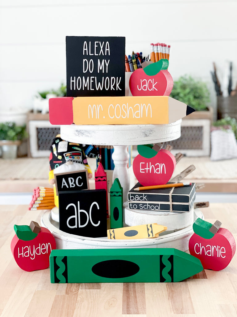 Back to school homework sign – Birch Lane by Jennifer